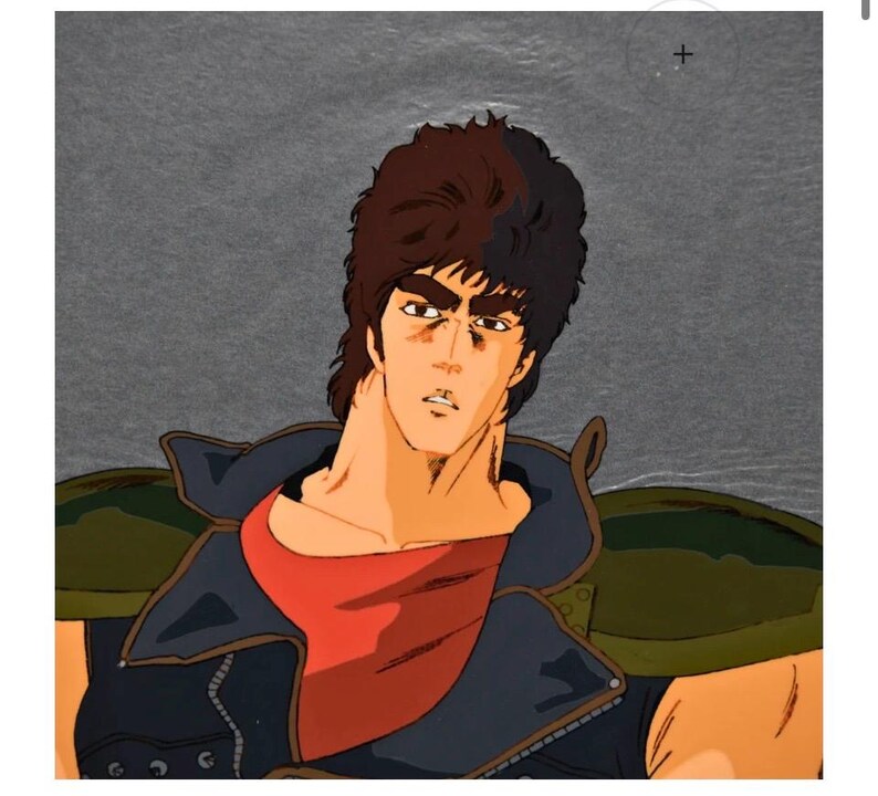 Hokuto No Ken Anime Cel – Original 1986 Toei Cel – Fist of the North ...