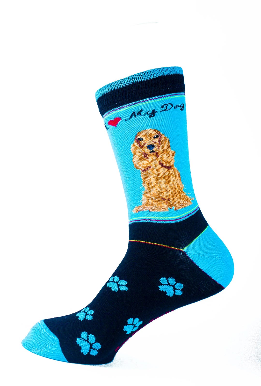 Cocker Spaniel Brown Dog Women Novelty Socks - 9-11 - Etsy