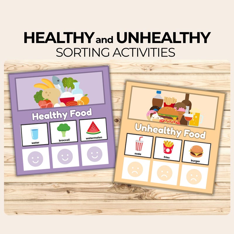 Nutrition Card Game - Etsy