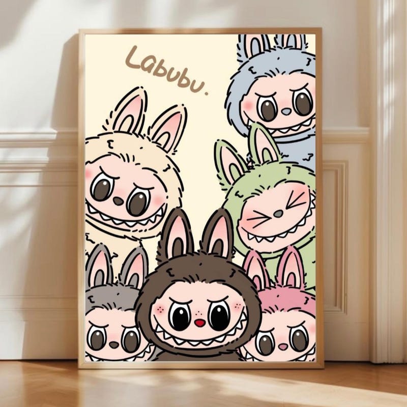 Labubu Poster - Etsy