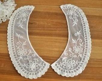 Embroidery collar | Etsy