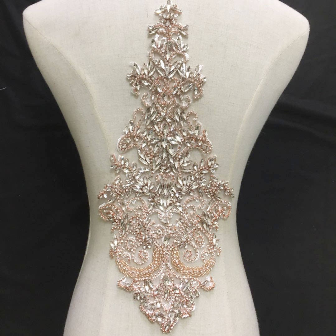 Gorgeous Rhinestone Crystal Applique for Bridal Accessories - Etsy