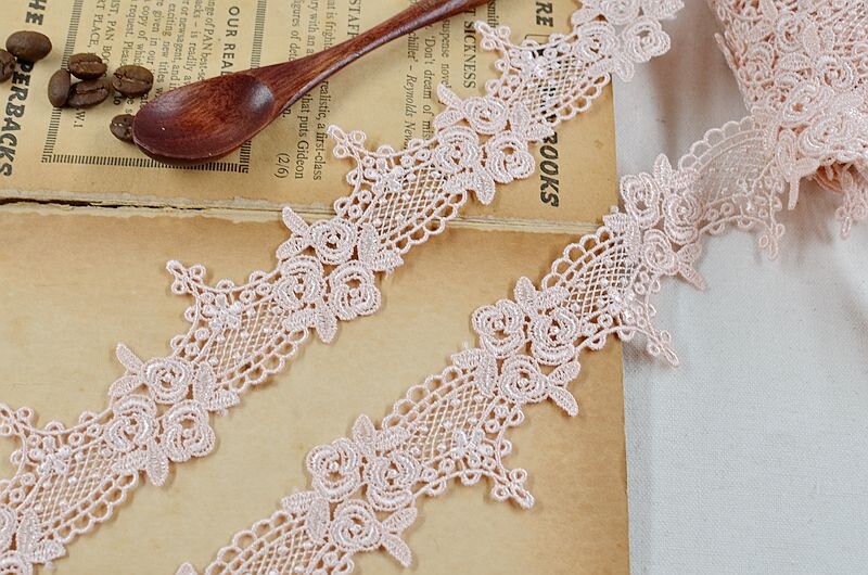 3 Colors Gorgeous Venice Lace Trim Beautiful Roses Lace 2.55 | Etsy