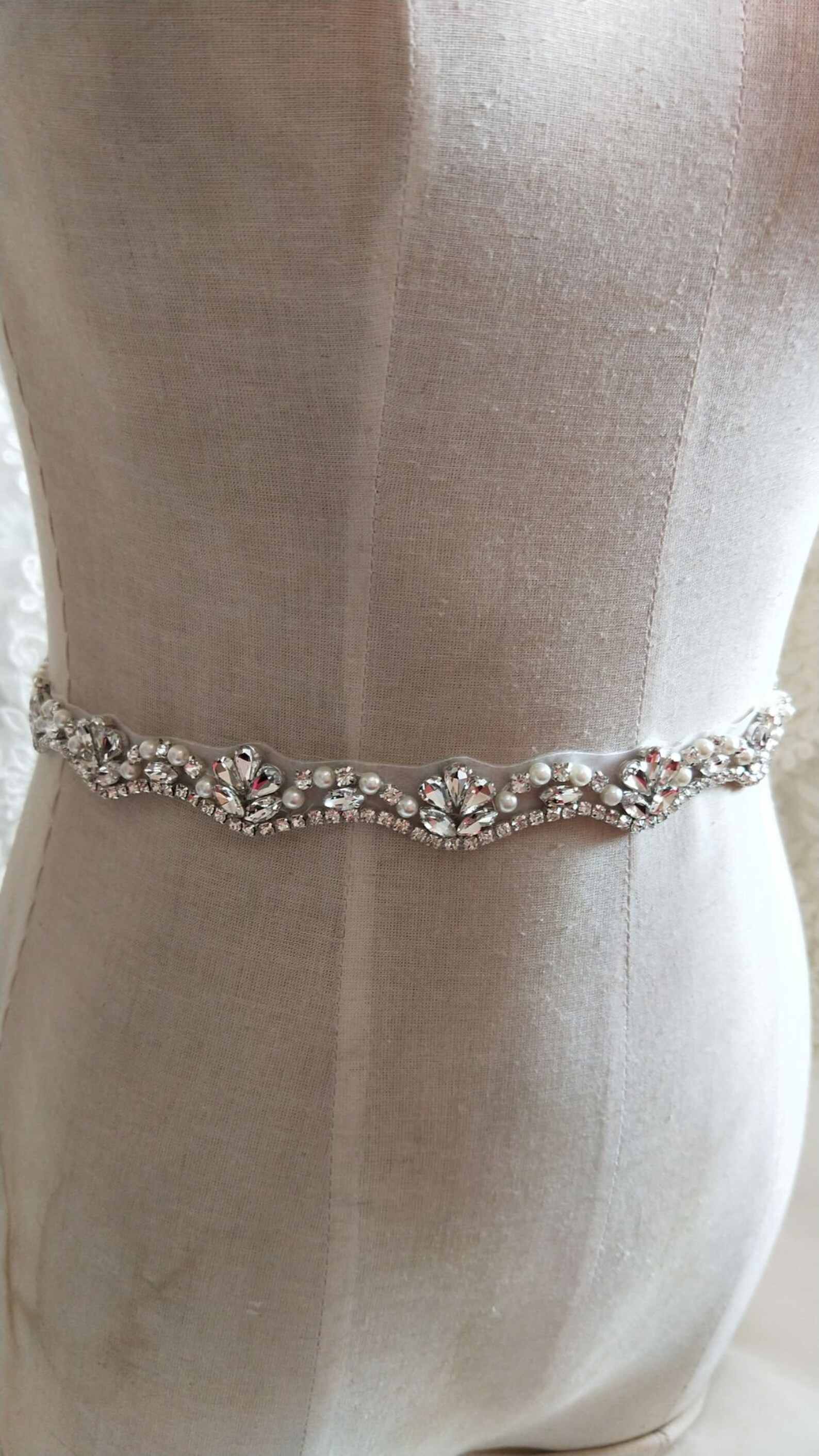 3 Colors Rhinestone Crystal Lace Trim 0.78 Wide for - Etsy
