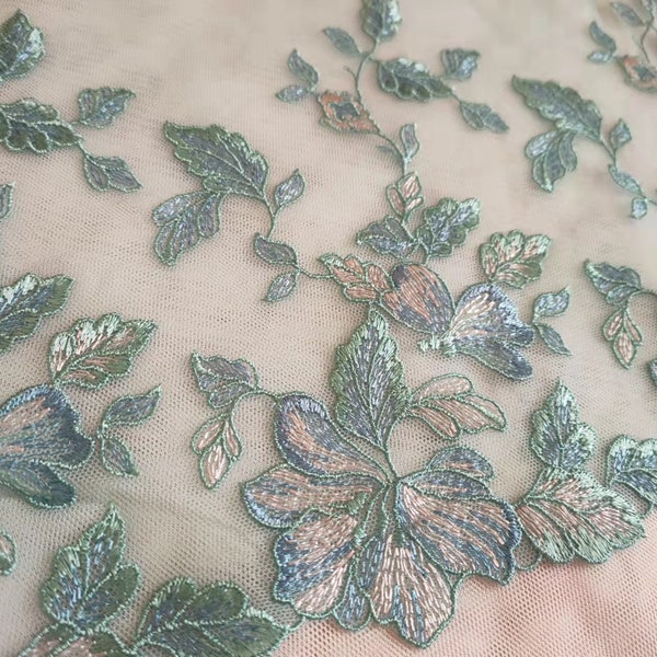 Embroidered Tulle - Etsy
