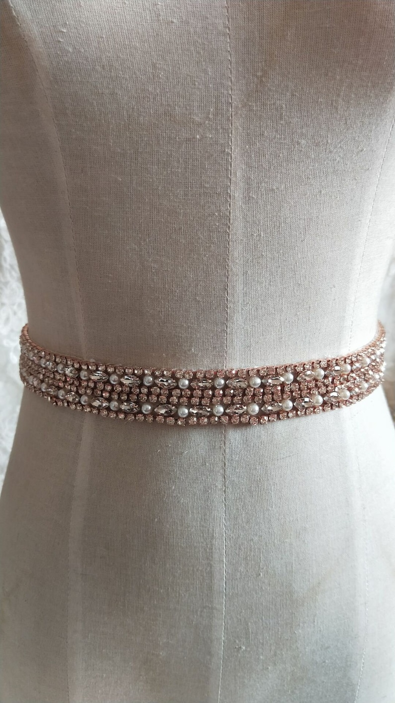 Clear Rhinestone Crystal Lace Trim 1 Wide for Bridal | Etsy