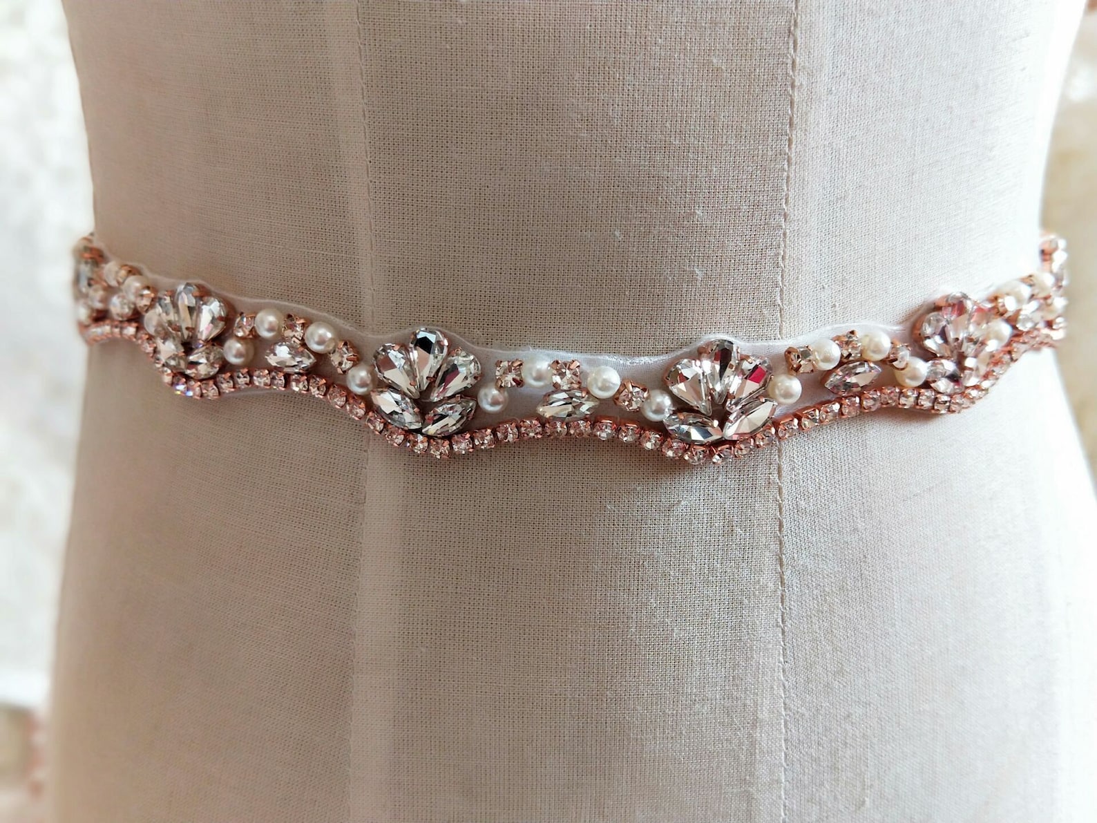 3 Colors Rhinestone Crystal Lace Trim 0.78 Wide For | Etsy