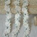 3 Yards Lovely Venice Lace Trim Roses Flowers Embroidered Lace 0.78 ...