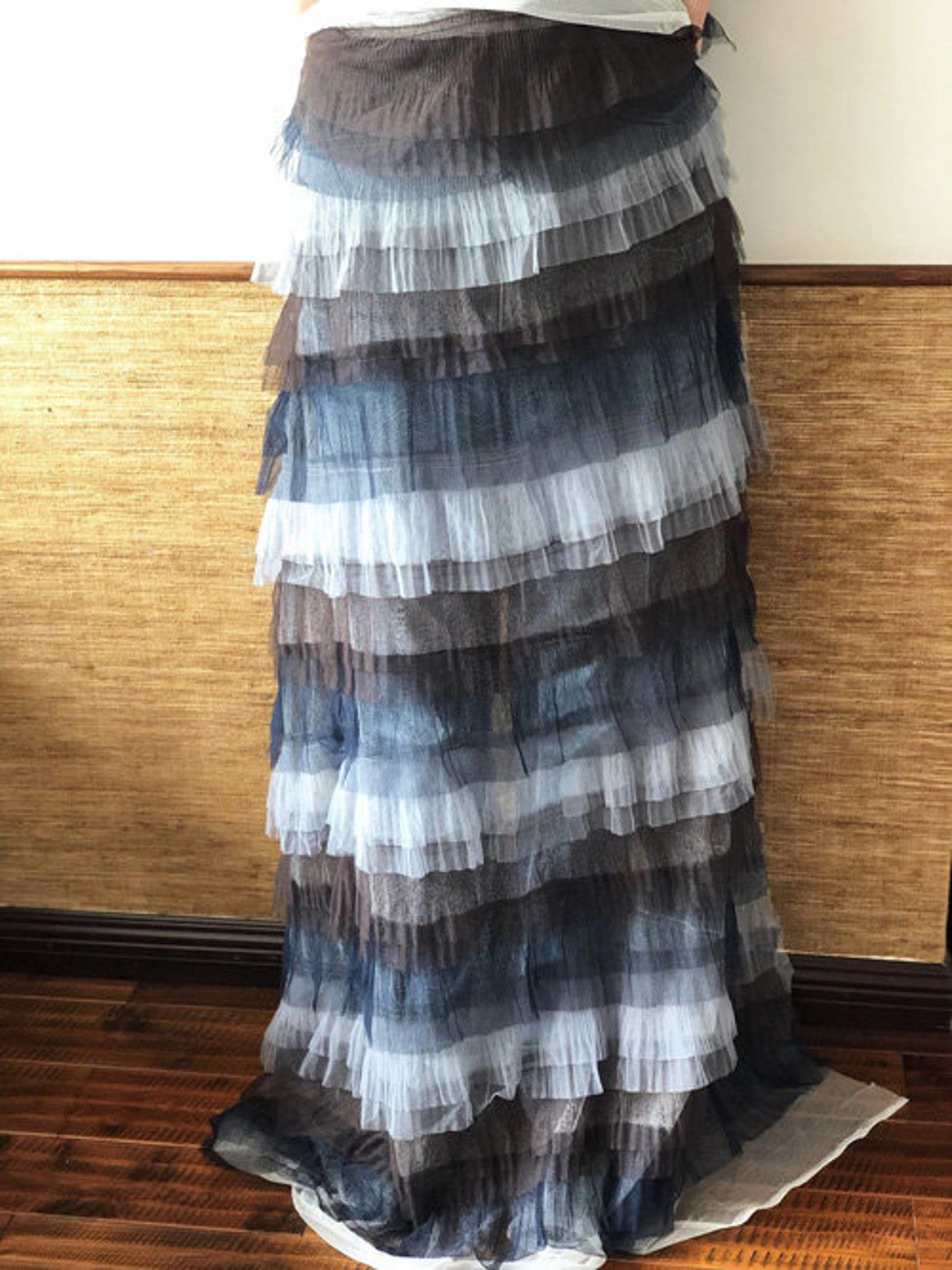 2 Colors 3D Ruffle Fabric Pleated Fabric Haute Couture Fabric | Etsy