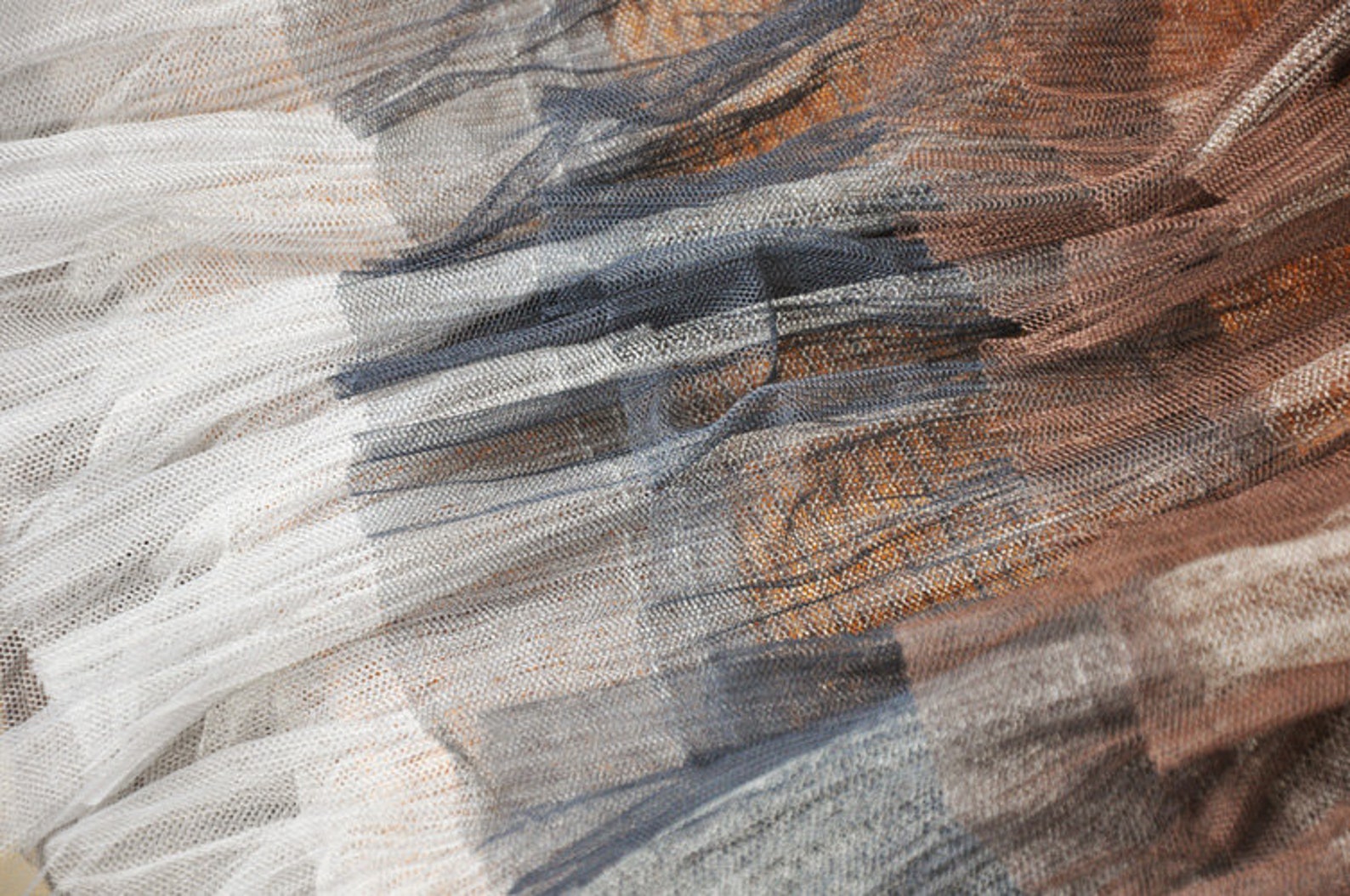 2 Colors 3D Ruffle Fabric Pleated Fabric Haute Couture Fabric | Etsy