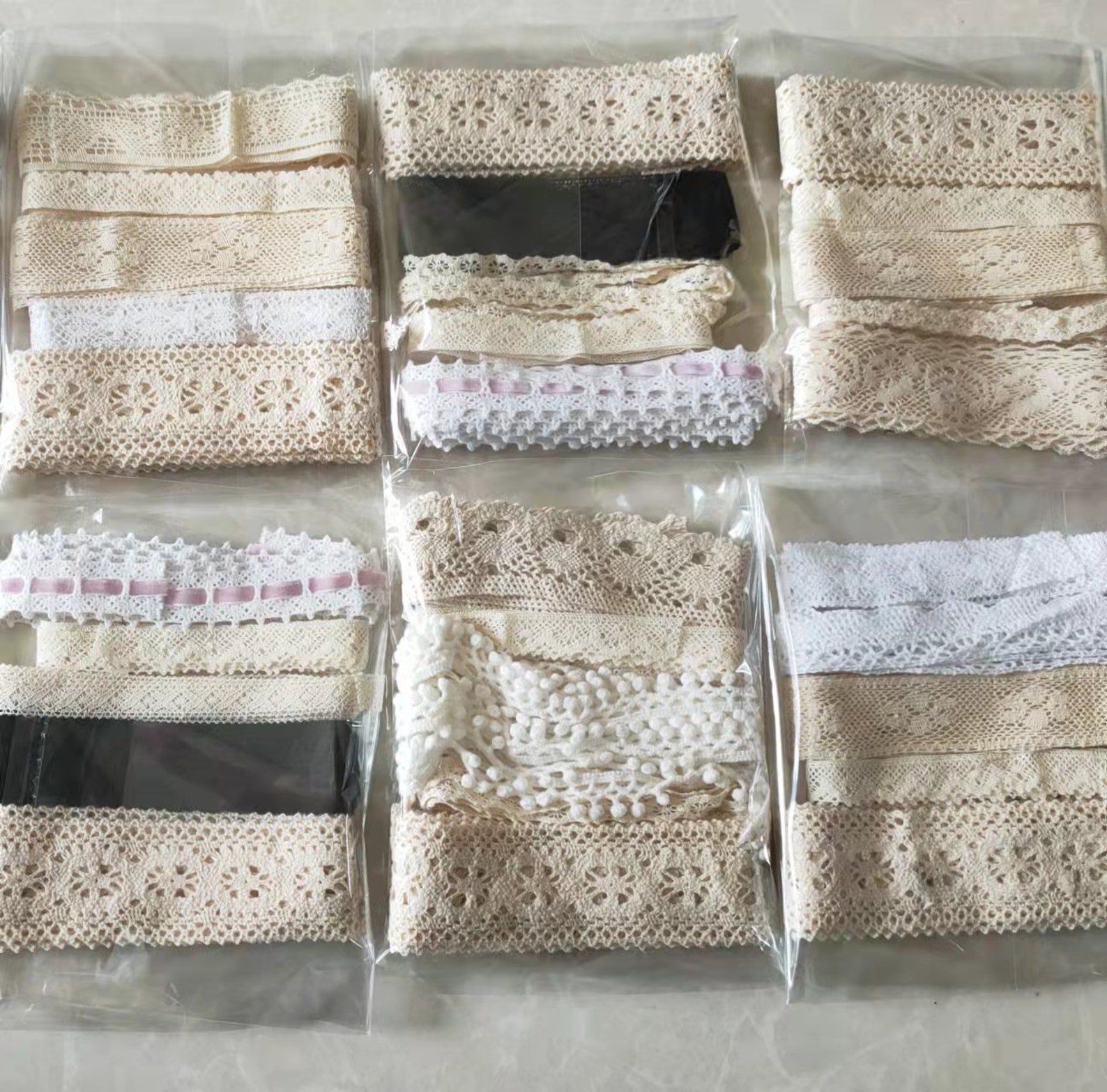 Clearance Assorted Lace Trims for DIY Supplies - Etsy