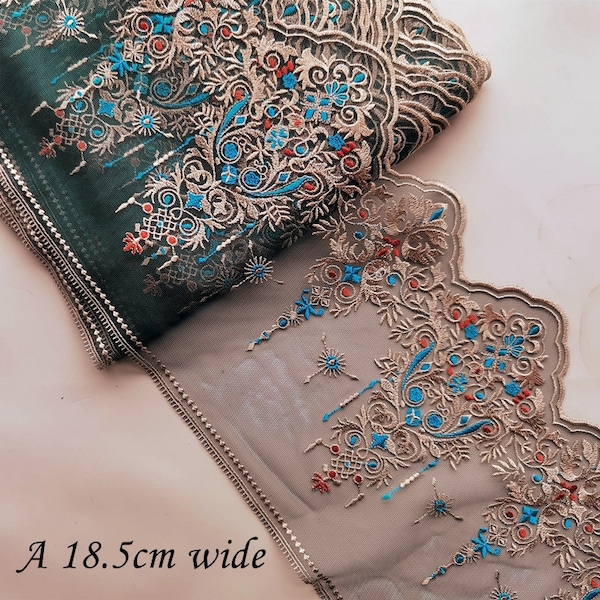 Embroidered Trim - Etsy