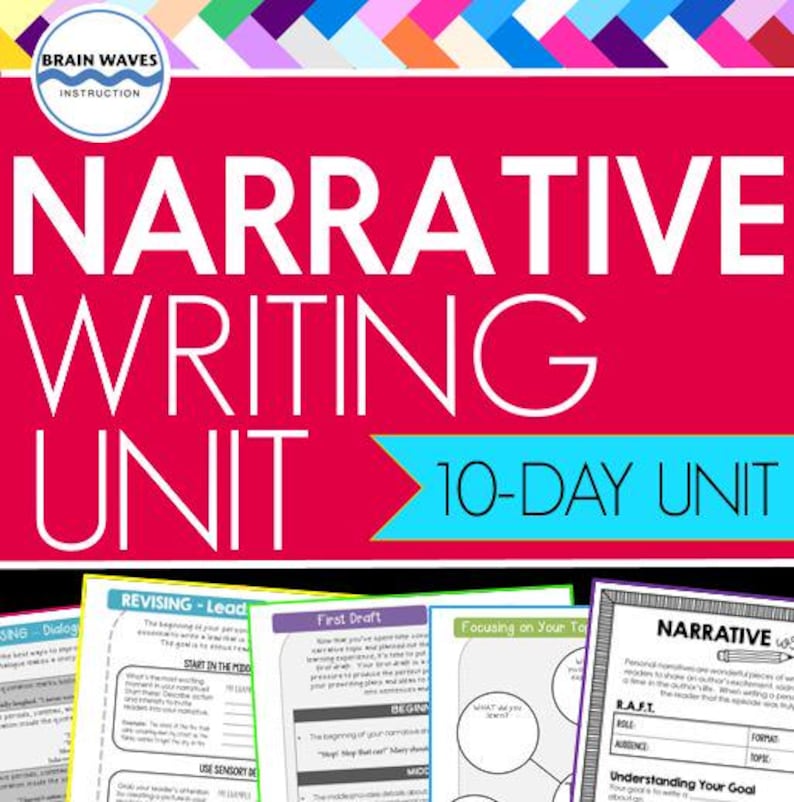 Narrative Writing Unit | Personal Narrative Lesson Plans | 2 Week ...