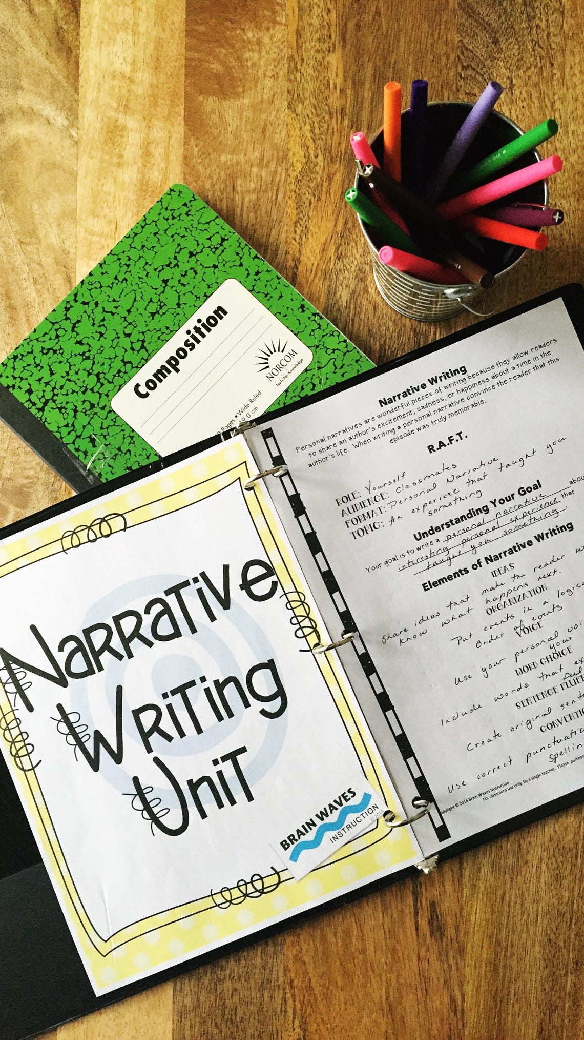 Narrative Writing Unit | Personal Narrative Lesson Plans | 2 Week ...