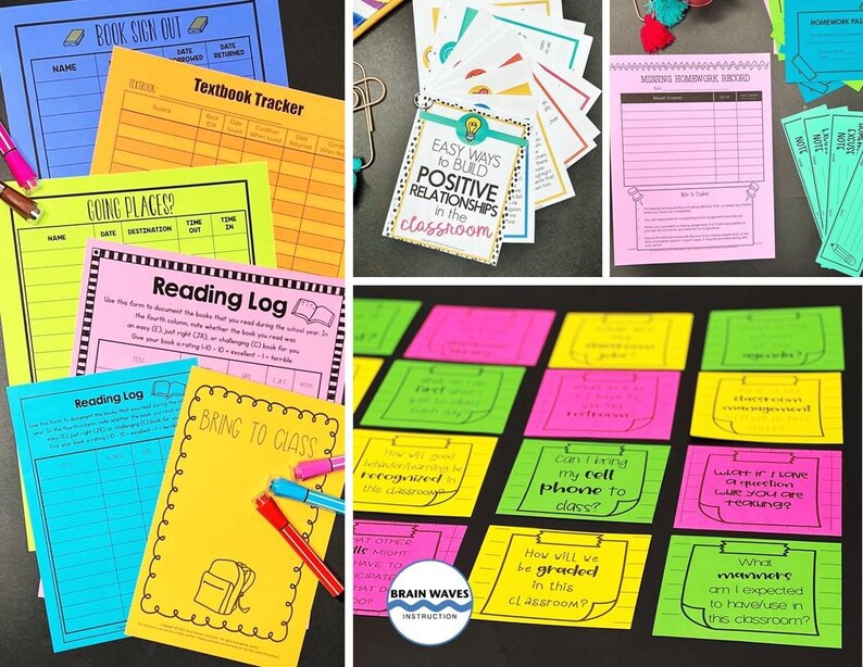 Back to School Teacher Toolkit | Classroom Management, Organization and ...