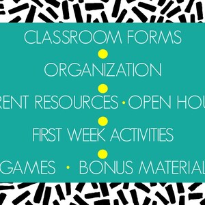 Back to School Teacher Toolkit | Classroom Management, Organization and ...