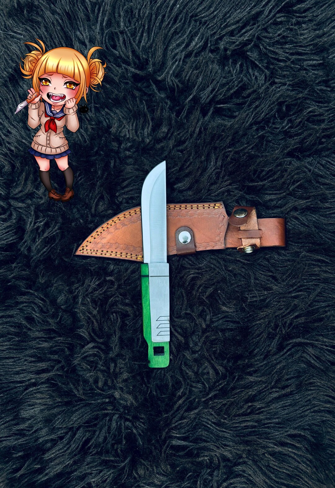 Himiko Toga Inspired Knife - My Hero Academia Cosplay Dagger, Green ...