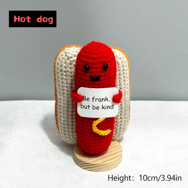 Positive Crochet Taco/cheese Balls/chicken Nuggets/pizza/french Fries ...