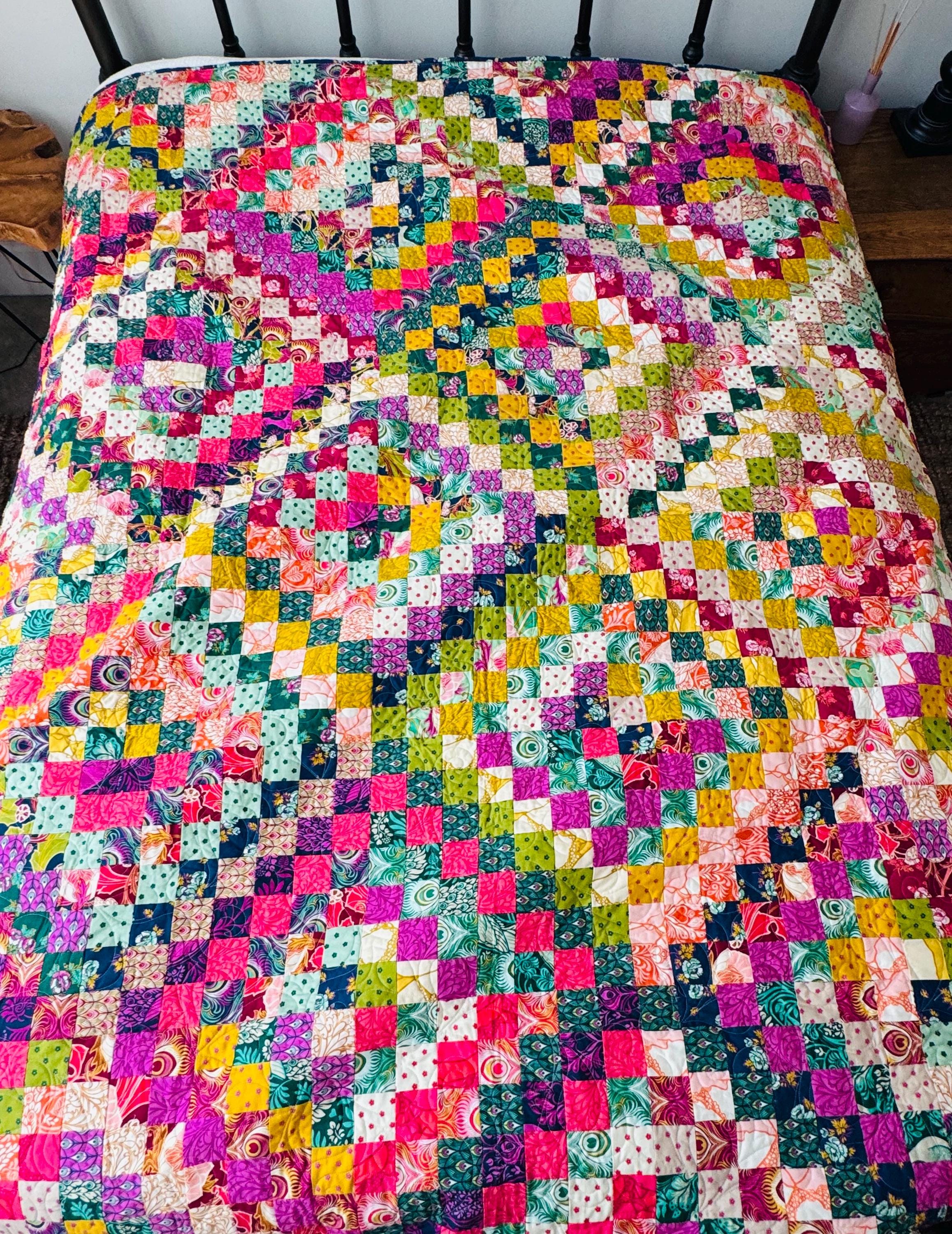Around the World W/ Heather Bailey Twin Quilt - Etsy
