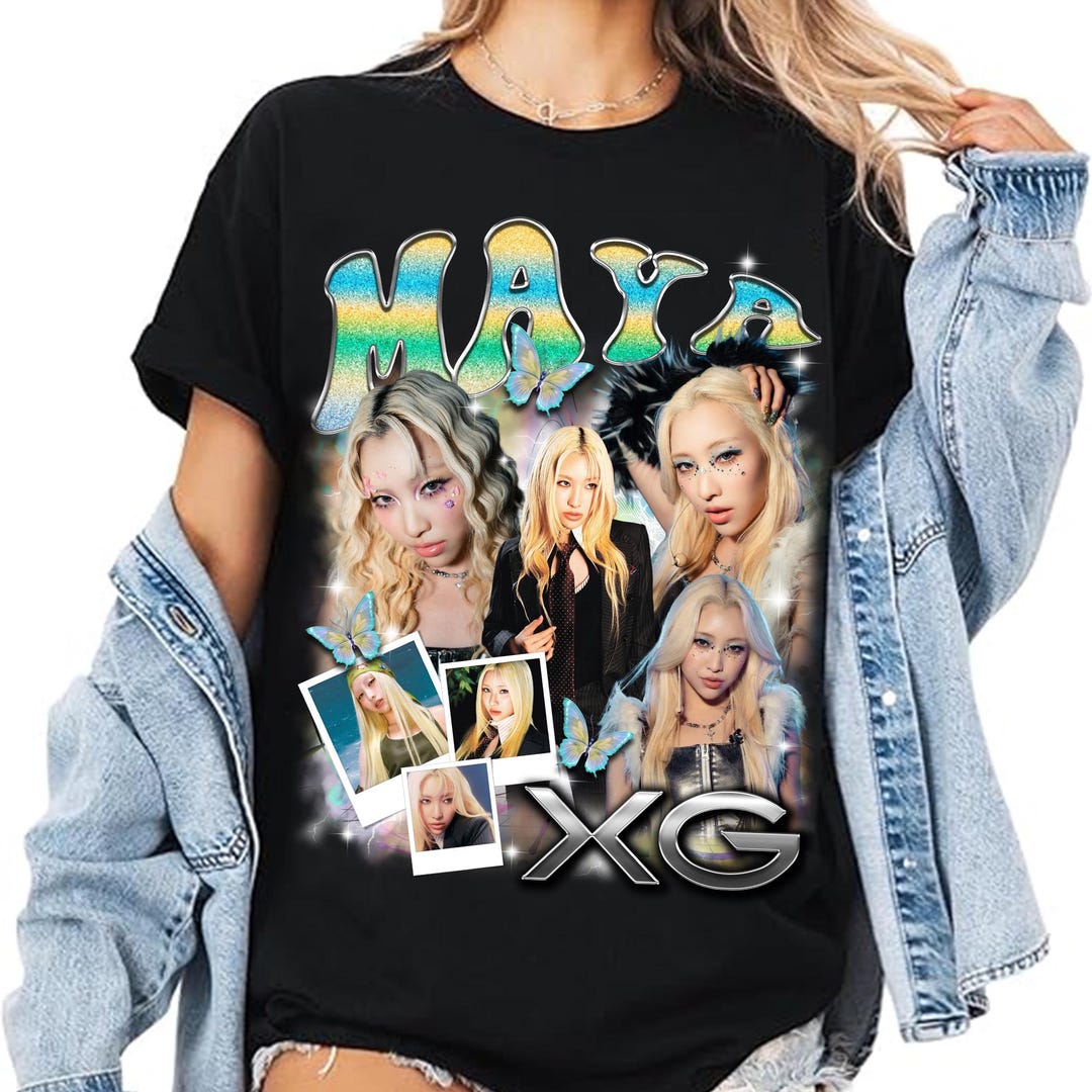 Maya XG Kpop T-shirt, XG GALA Shirt, Xg the First Howl World Tour Tee ...