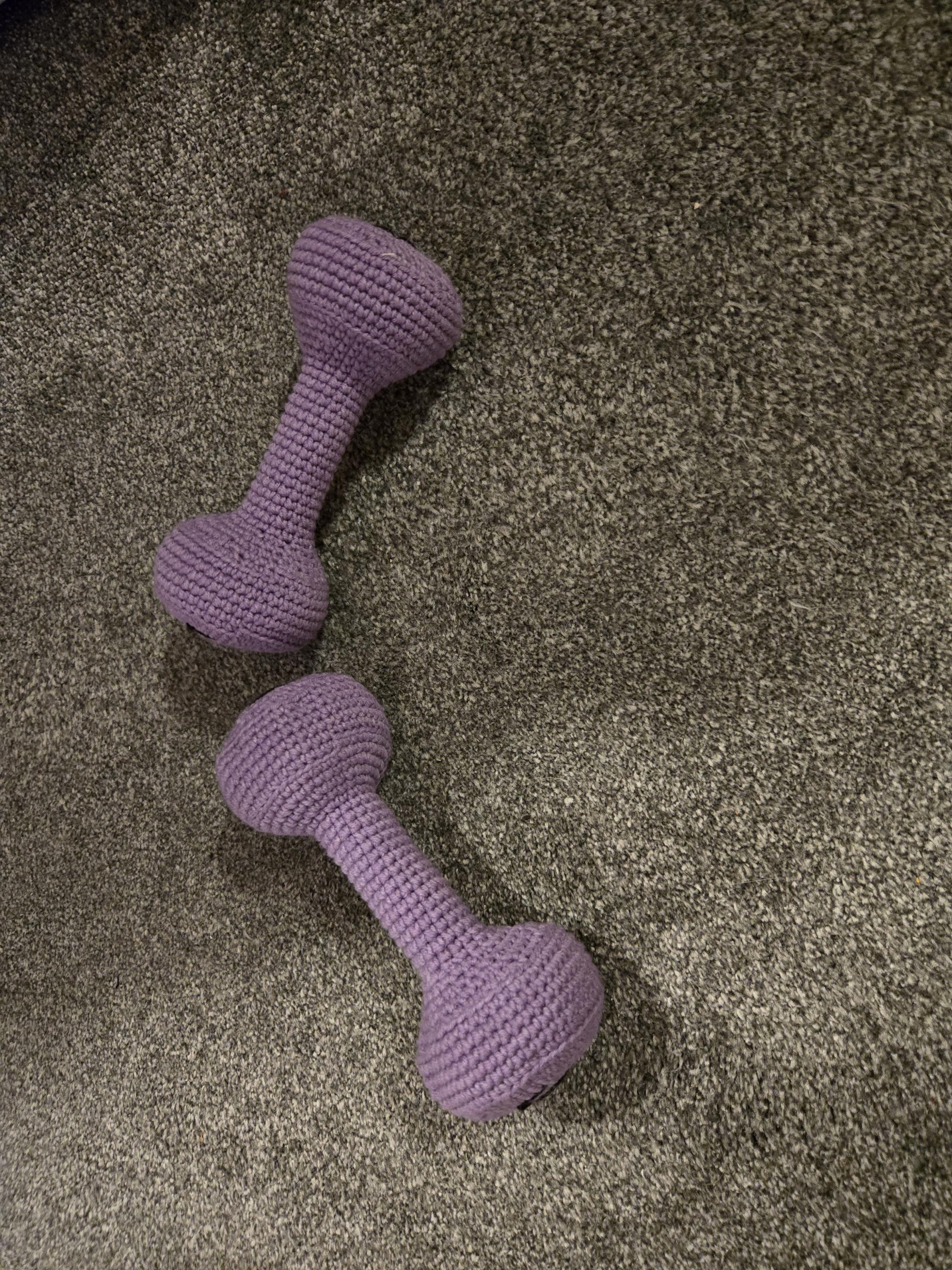 Crochet Gym Set Pattern Bundle: Amigurumi Barbell, Kettlebell ...