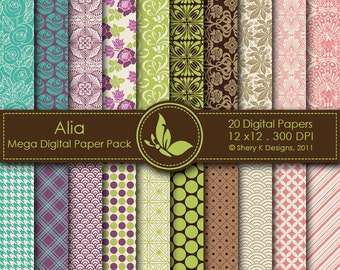 Dreams Mega Paper Pack 20 Printable Scrapbooking Digital | Etsy