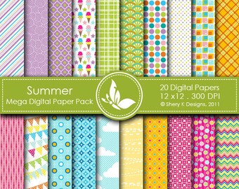 Dreams Mega Paper Pack 20 Printable Scrapbooking Digital | Etsy