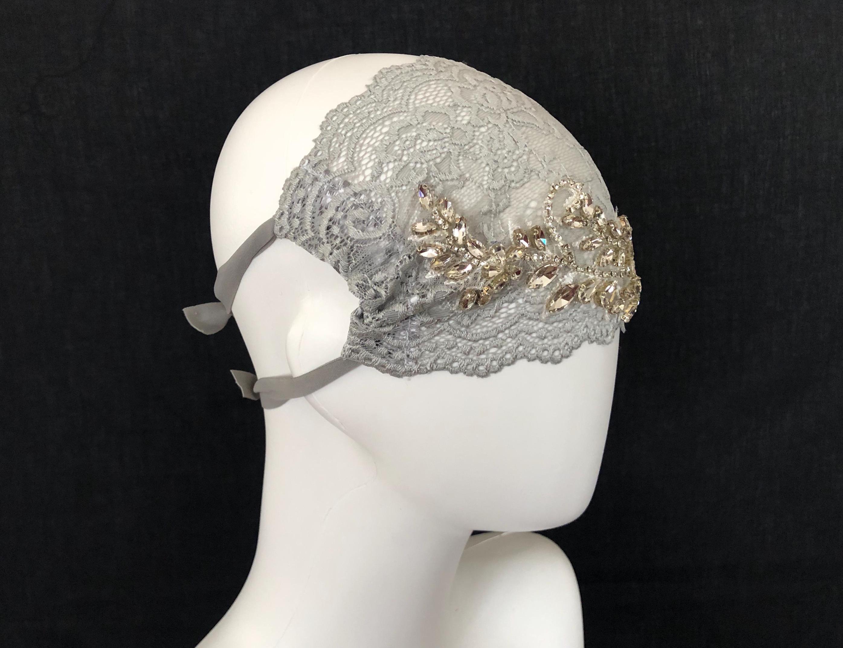 Embellished Crystal See Through Eye Cover - Etsy