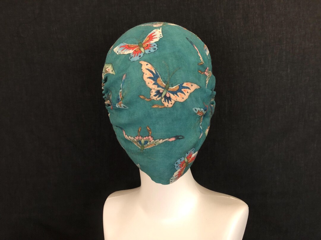 Linen See Through Face Cover in Butterfly Prints - Etsy