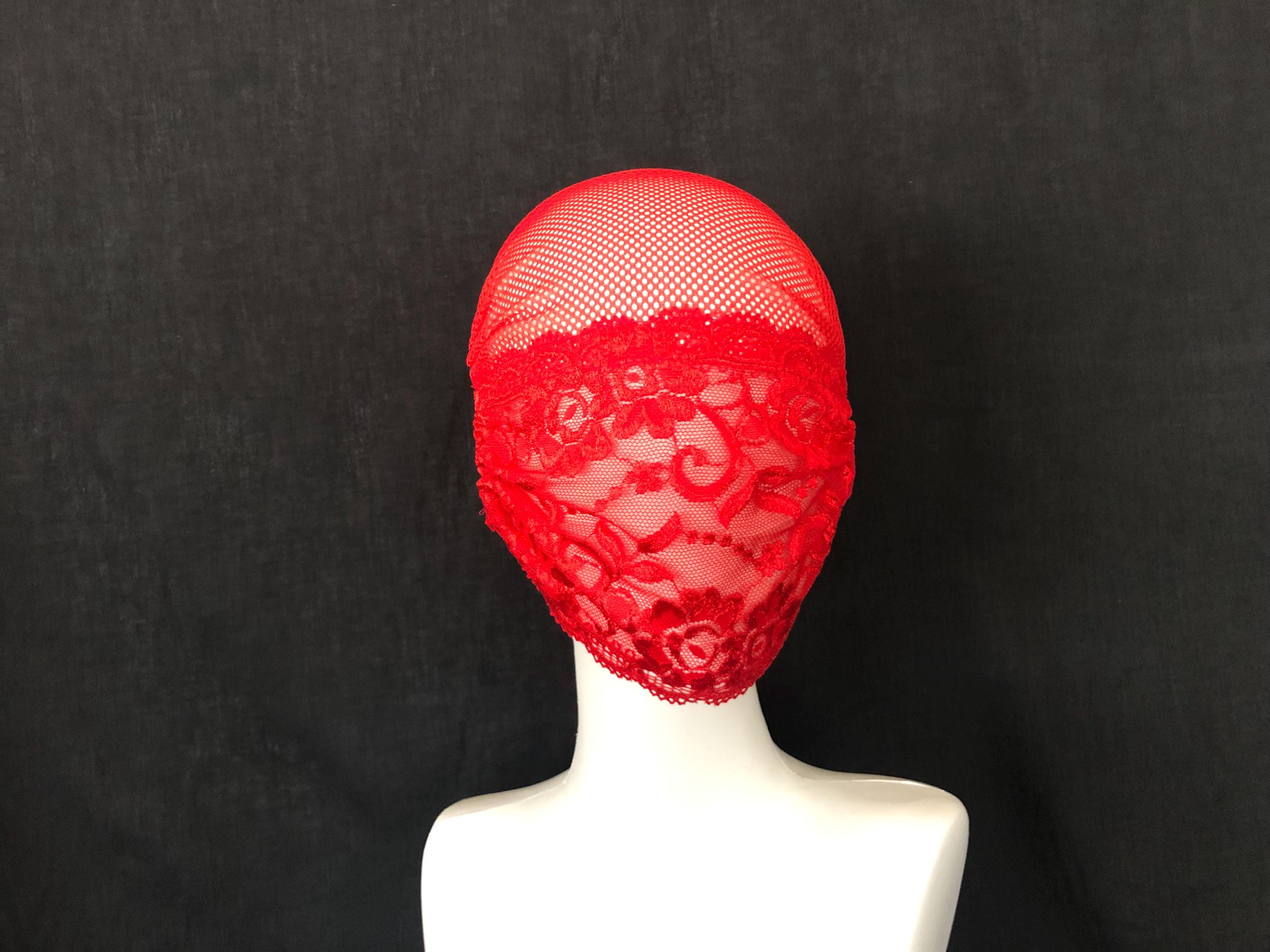 Lace Mesh See Through Face Cover Eye Cover in Multiple Colors - Etsy