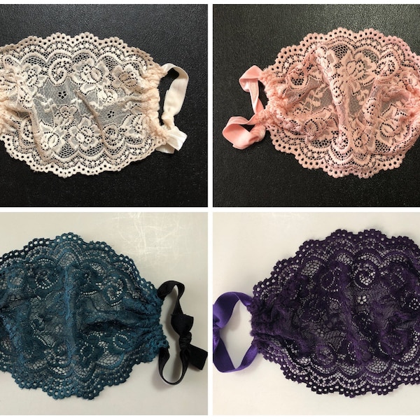 Lace Mask - Etsy
