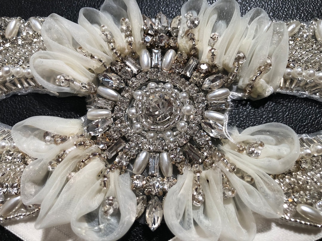 Clear Crystal Flower See Through Eye Cover - Etsy