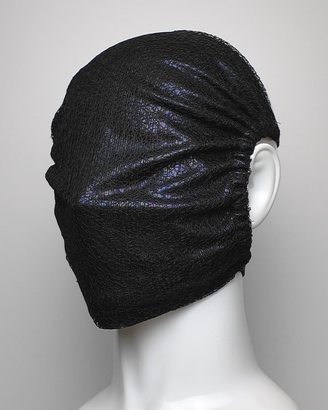 Double Layered Matte Lace Full Face Mask - Avant Garde Fashion ...