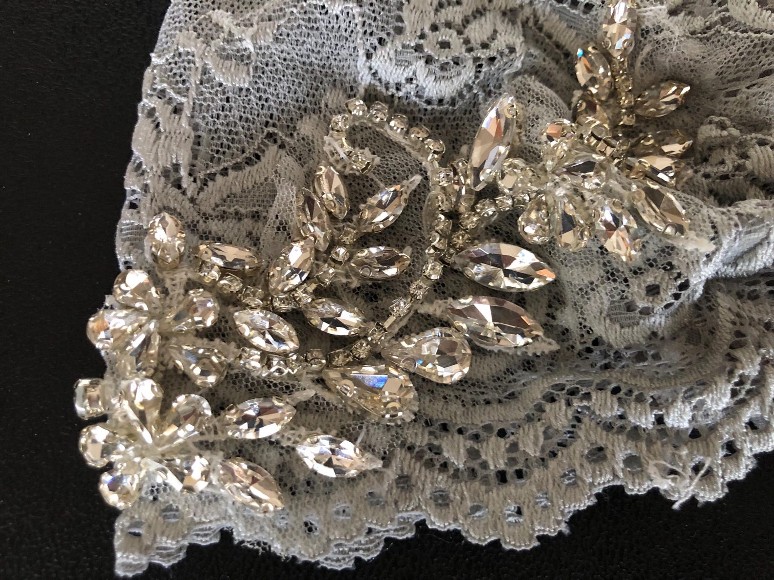 Embellished Crystal See Through Eye Cover - Etsy