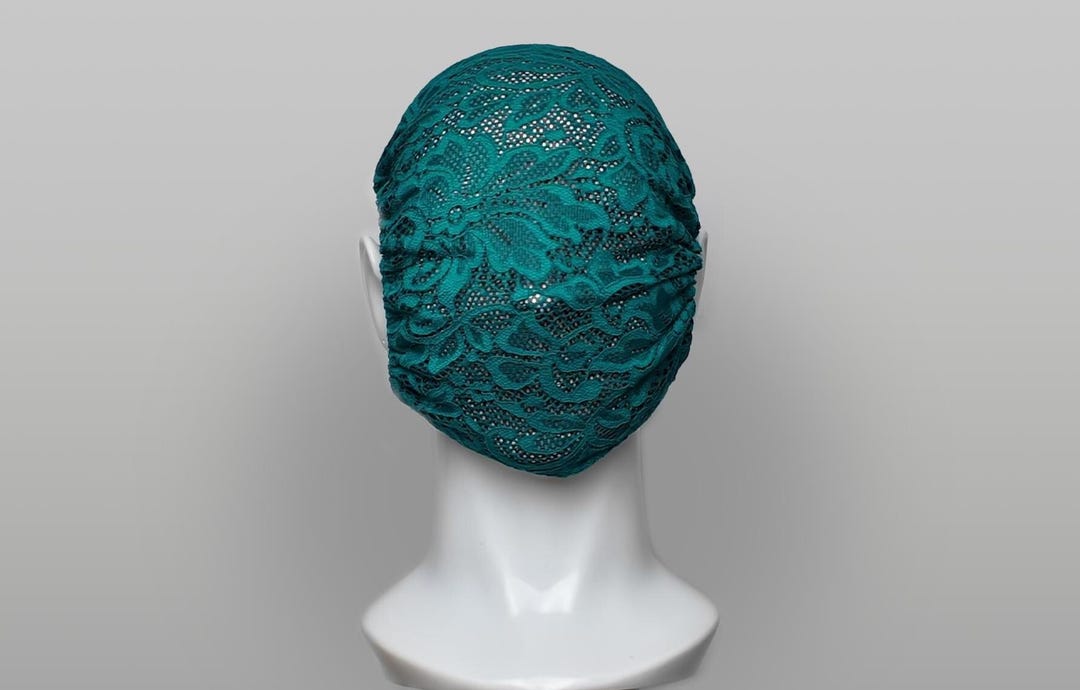 Double Layered Lace & Mesh Face Mask - Avant Garde Fashion, Anonymous ...
