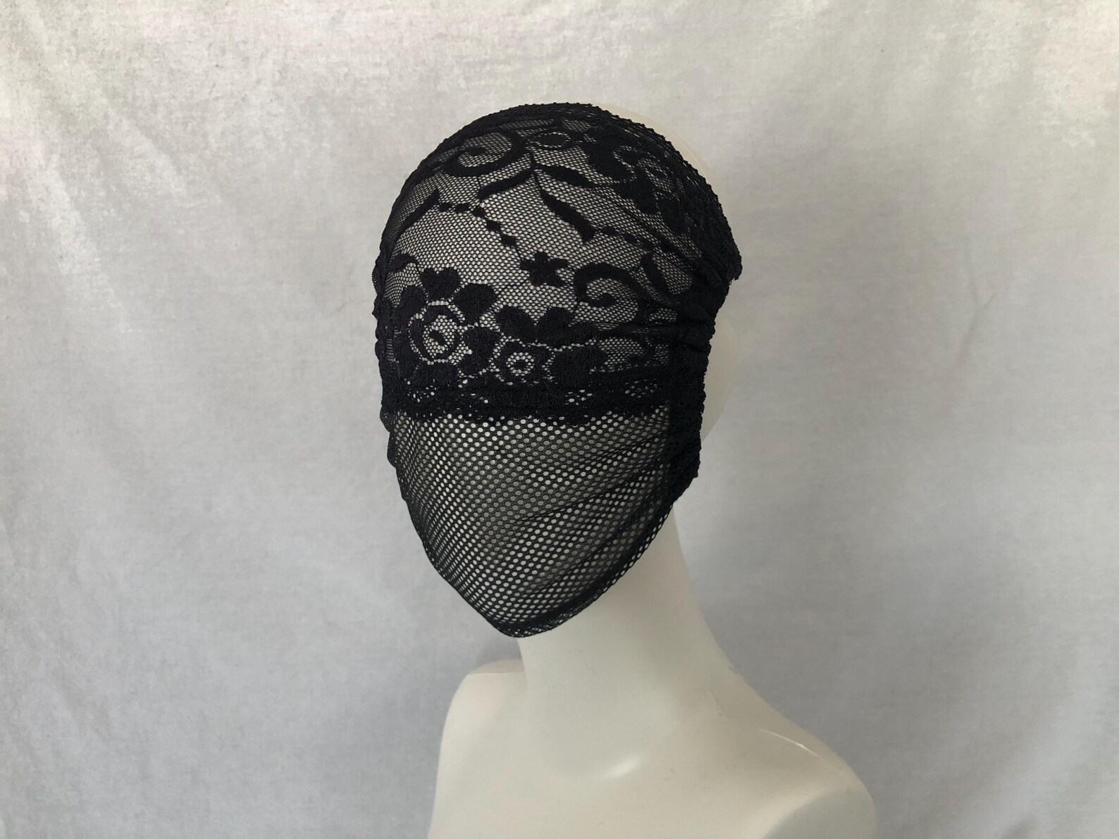 Lace Mesh See Through Face Cover Eye Cover in Multiple Colors - Etsy