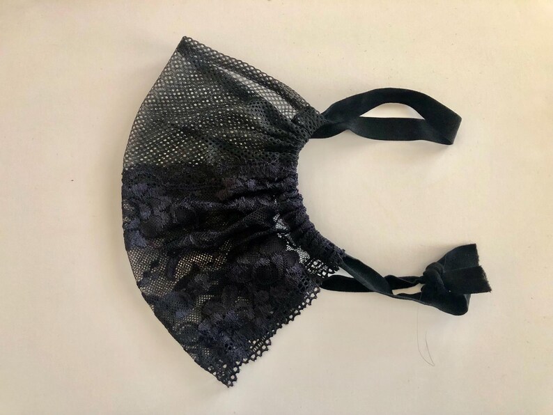 Lace Mesh See Through Face Cover Eye Cover in Multiple Colors - Etsy