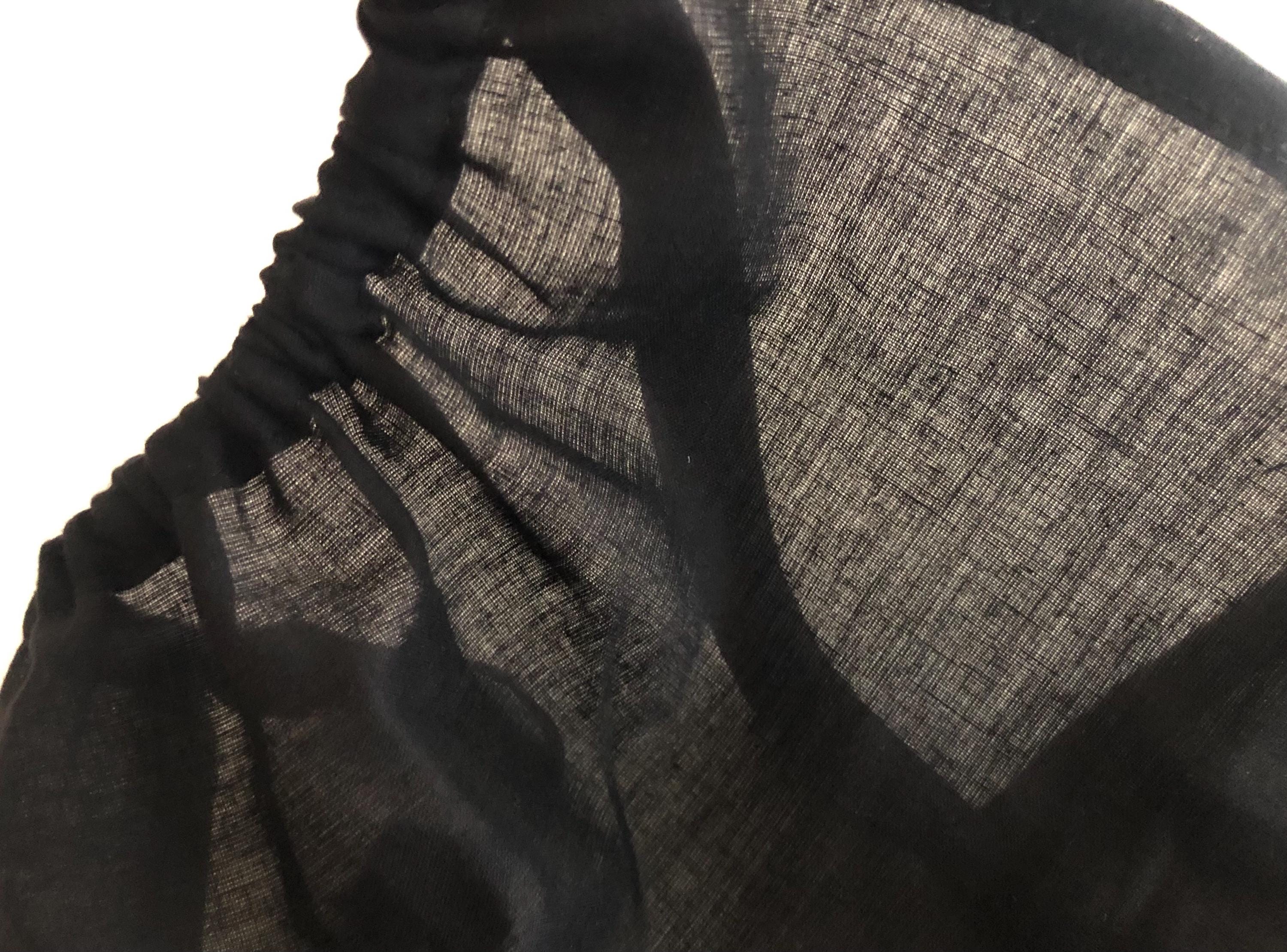 Cotton Full Face Mask - Faceless Silhouette, Minimalist Anonymity ...