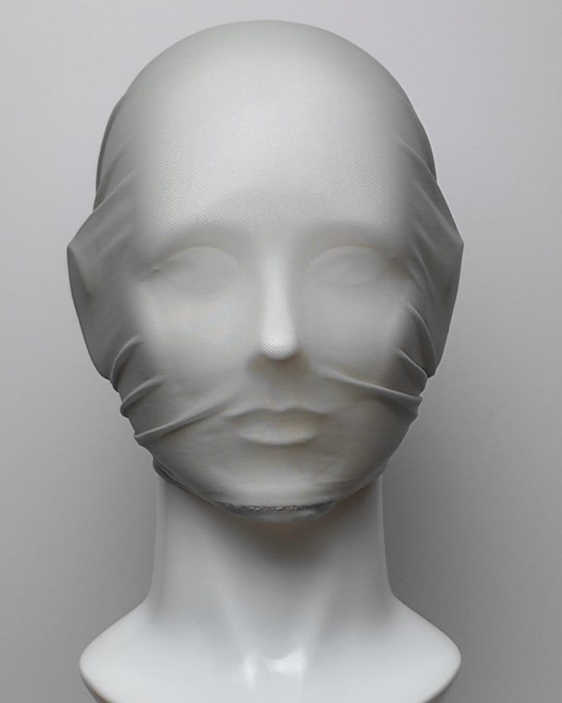 Single Layer Mesh Face Mask- Concealment Veil, Avant Garde Anonymous ...