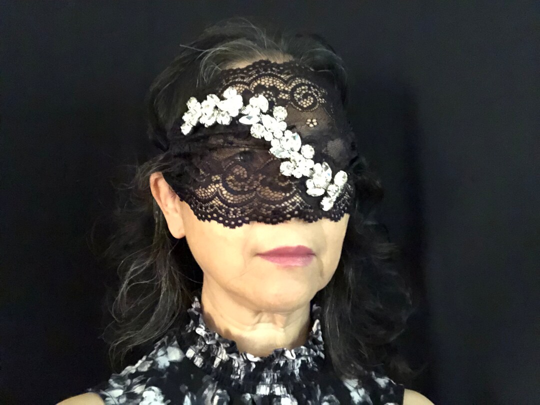 Clear Crystal See Through Whole Face Cover - Etsy