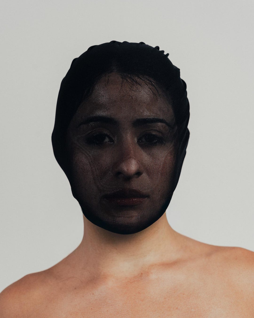 Single Layer Mesh Face Mask- Concealment Veil, Avant Garde Anonymous ...