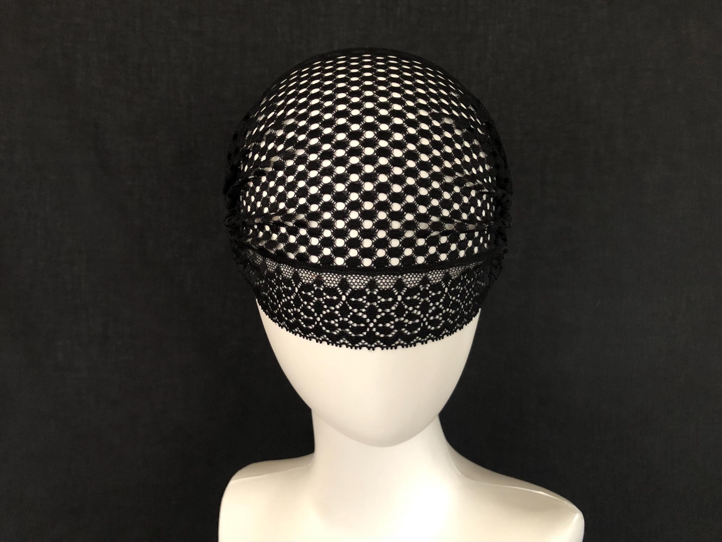 Geometric Mesh - Lace See Through Eye Cover in Black - Lightweight ...