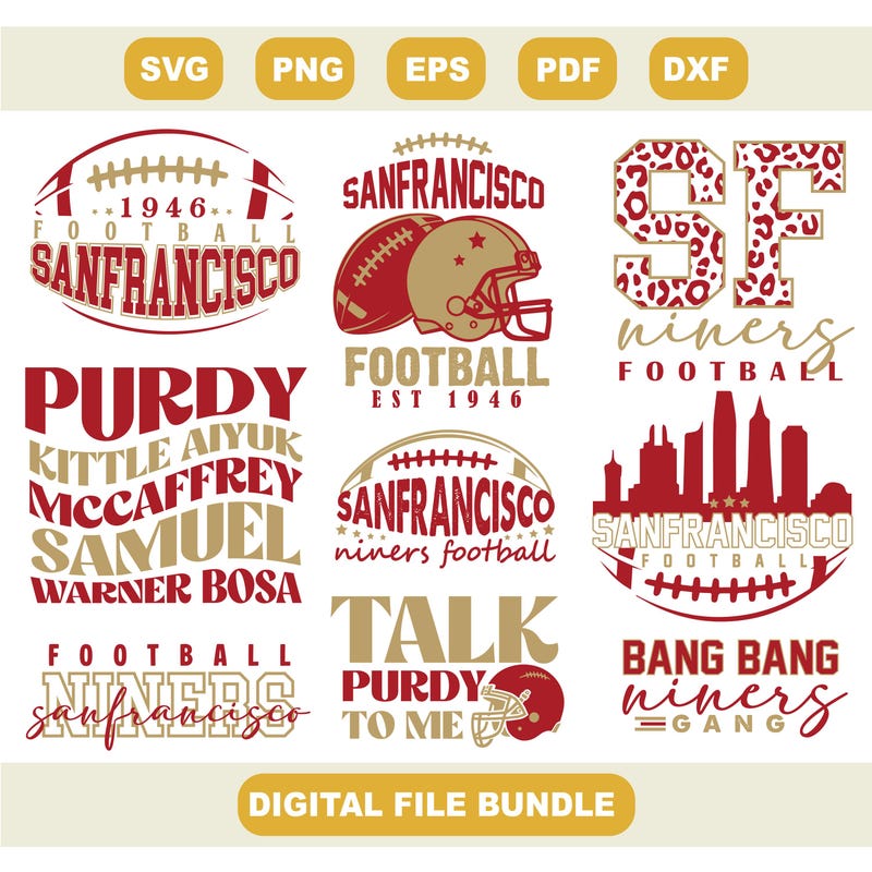 49ers Image Png - Etsy