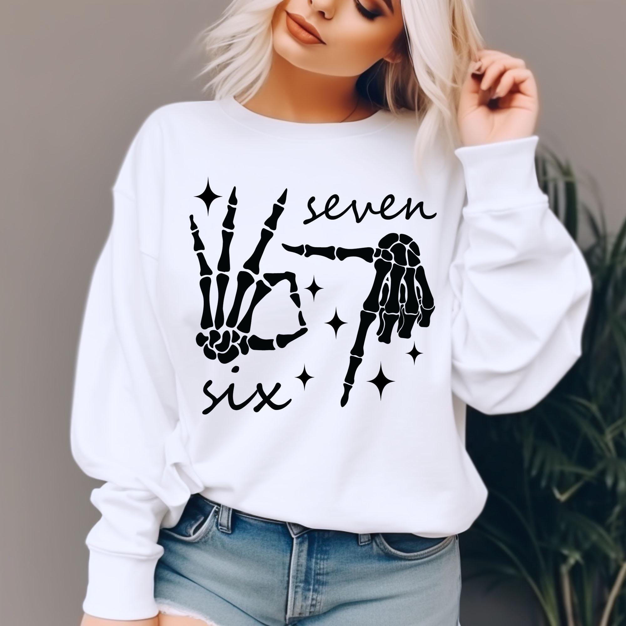 Six Seven 6 7 Meme Funny Hands SVG Bundle, 6 7 Meme Funny Skeleton Svg ...