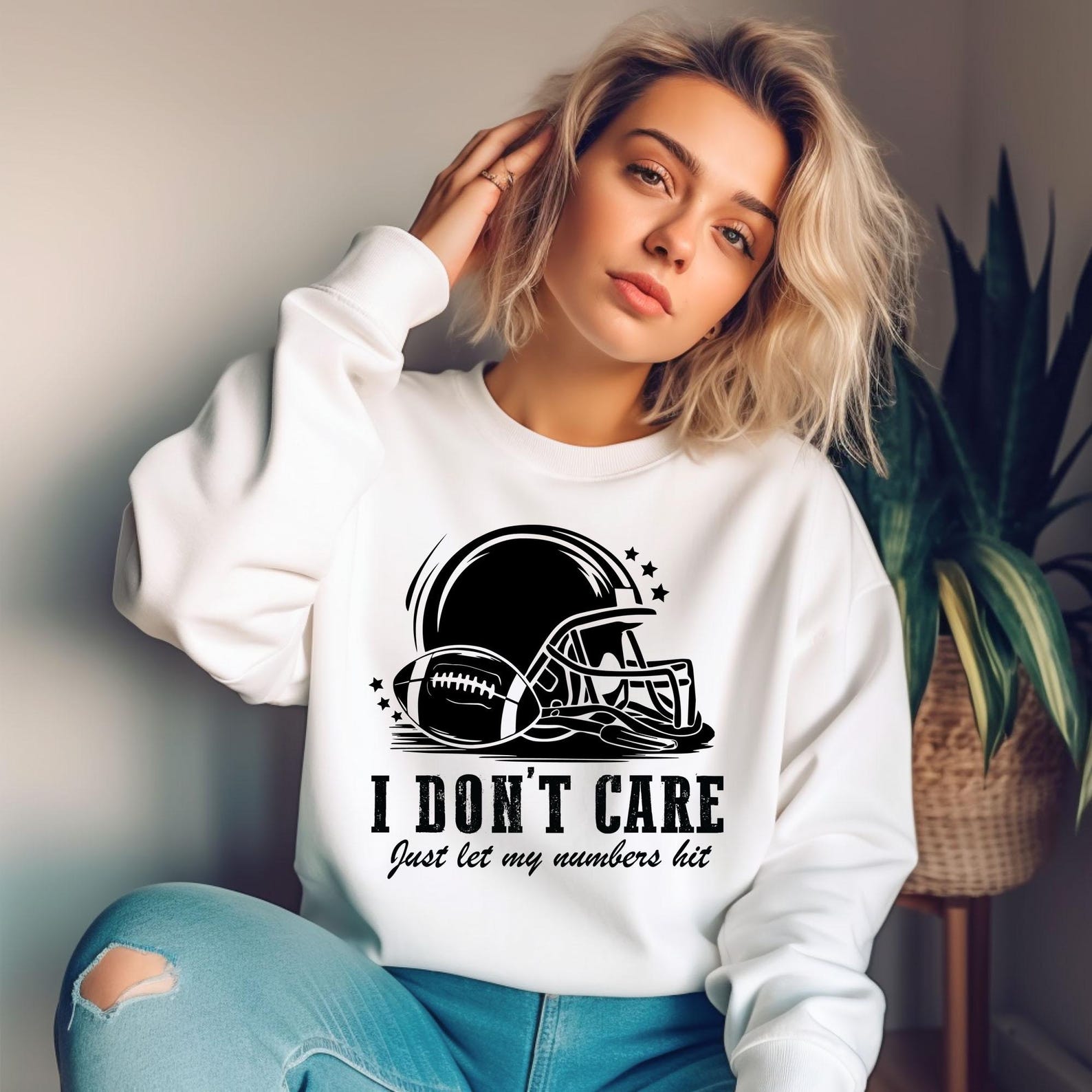 I Don't Care Just Let My Numbers Hit SVG, Funny Football Betting Shirt ...