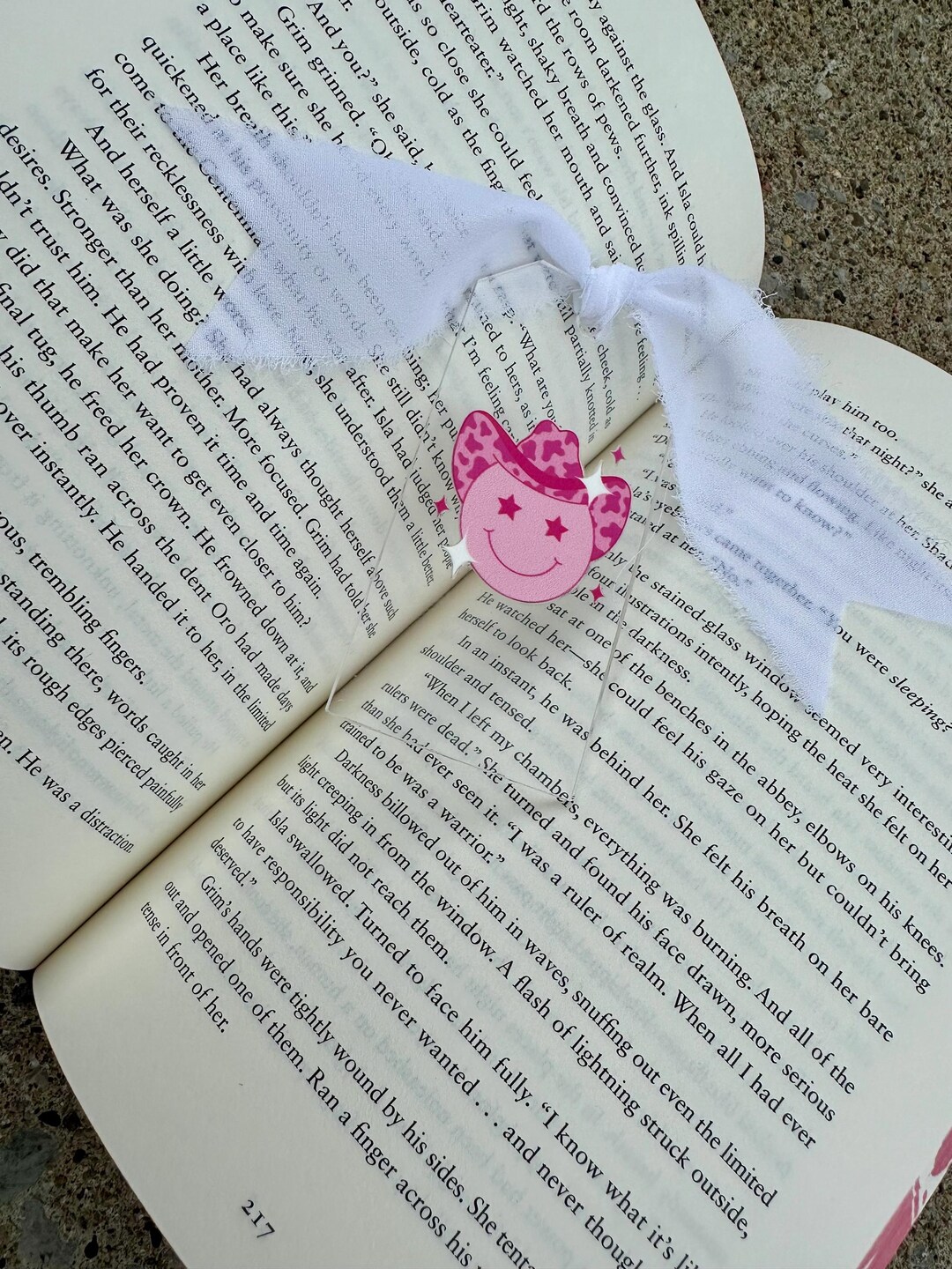 Cowgirl Acrylic Bookmark — Western Rodeo Reading Accessory - Etsy