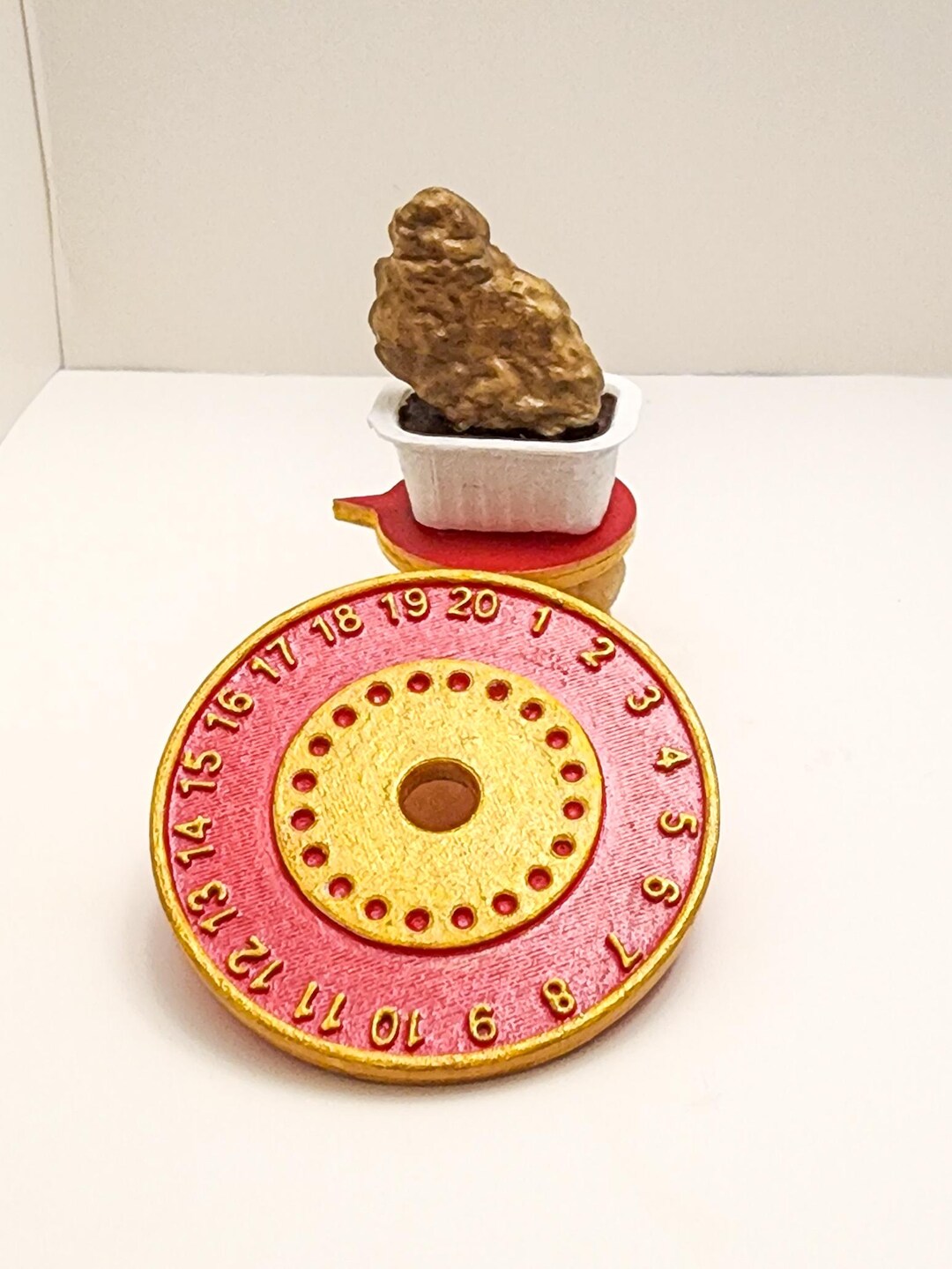Chicken Nugget Life Counter – Hand-painted MTG Accessory (counts to 40 ...