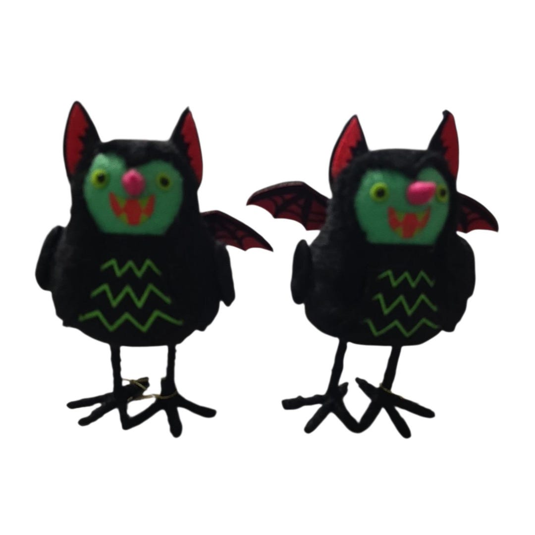 BATRICK Target Halloween Bird Featherly Friend Hyde & Eek Felt Birds ...