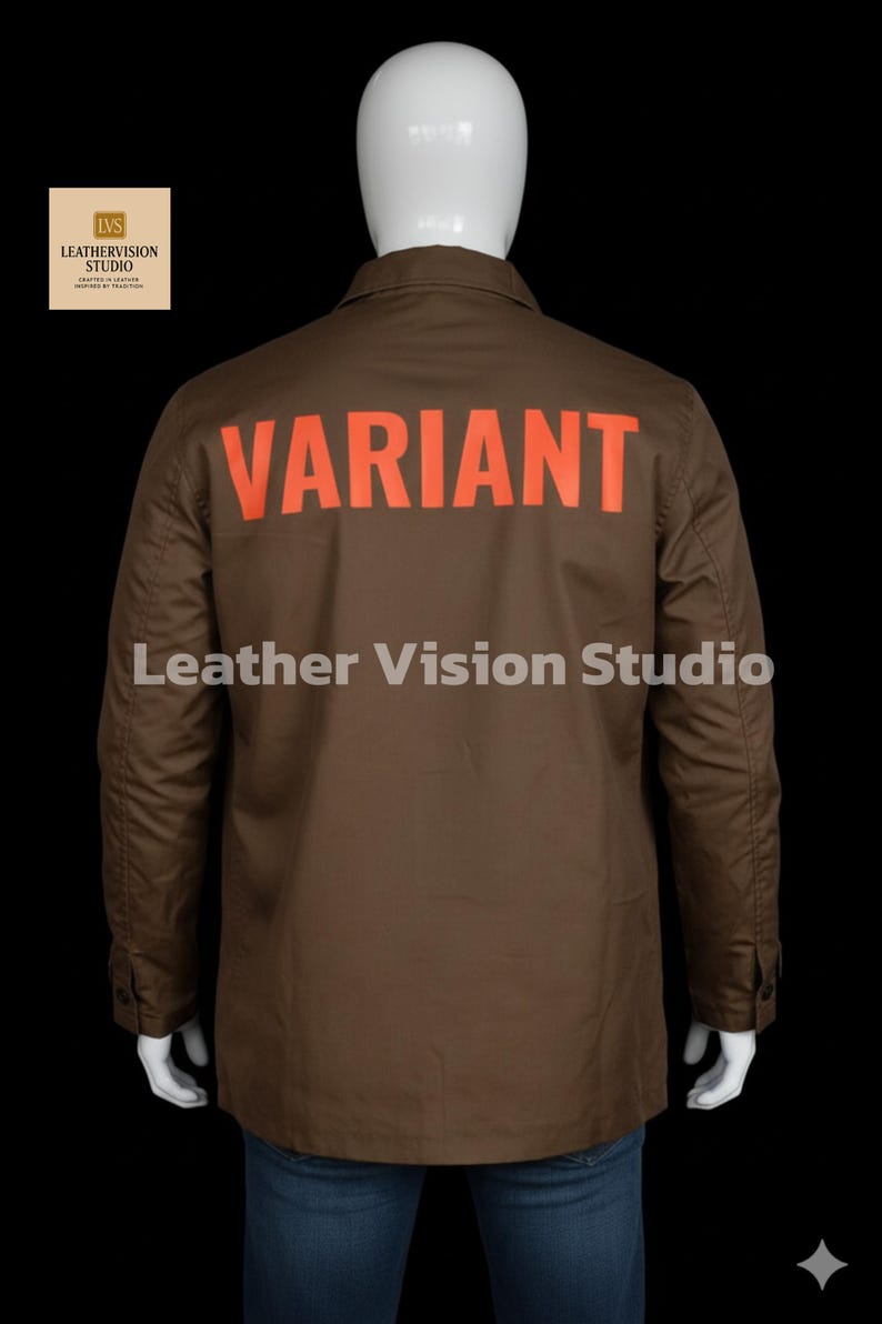 Loki TVA Variant Cosplay Jacket | Brown Cotton Costume Coat - Etsy