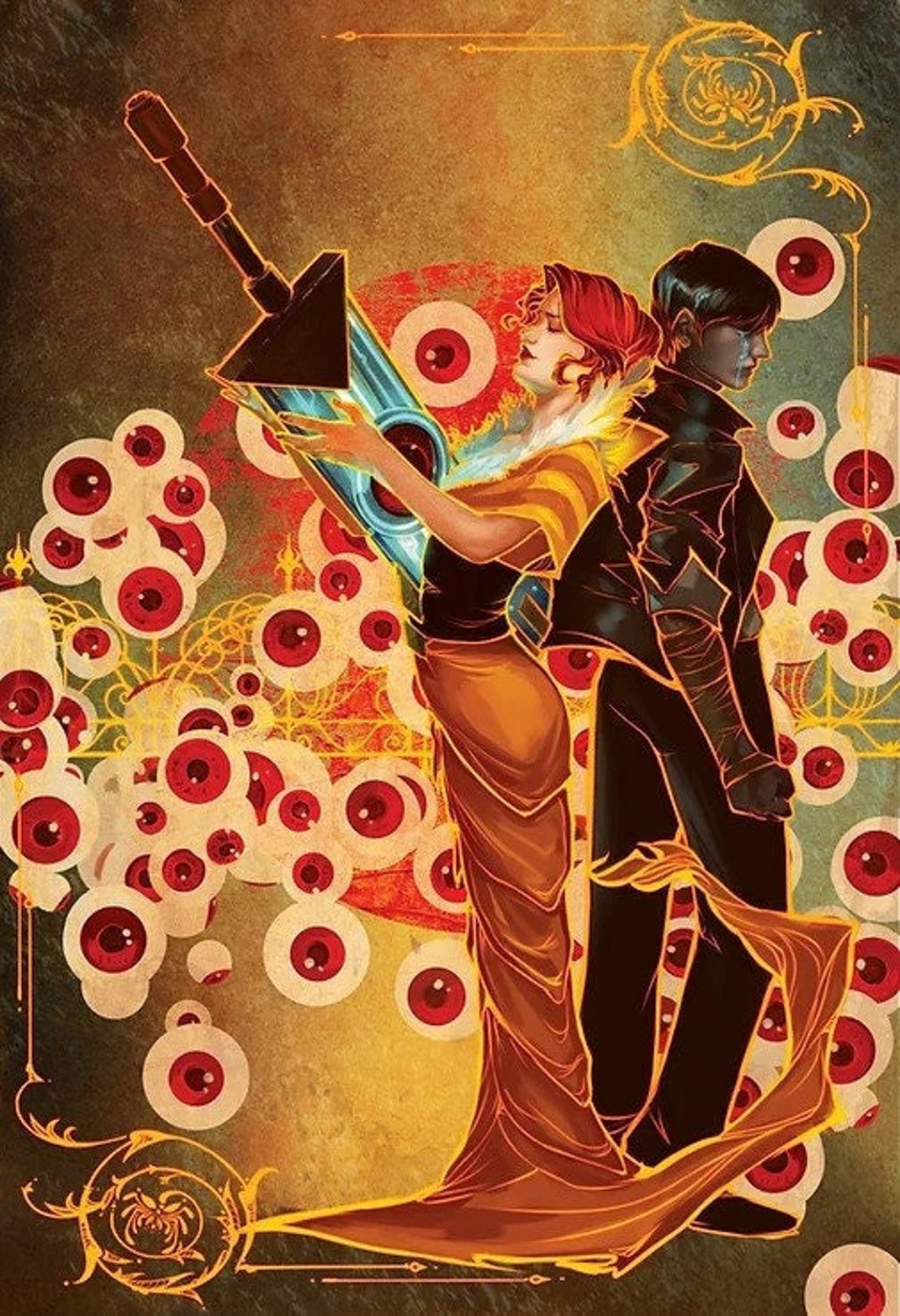 Transistor - Illustration Wall Scroll - Etsy